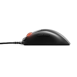SteelSeries Prime+ FPS Gaming Mouse – 18,000 CPI TrueMove Pro+ Optical Sensor – 5 Programmable Buttons – Magnetic Optical Switches – Brilliant Prism RGB Lighting - Black (Renewed)