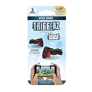 ReTrack L1 R1 Triggers for Mobile Gaming Includes L1 R1 Triggers for FPS, RPG, MOBA and Console Port Compatible, Designed to Work with All Smartphones