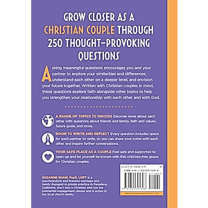 Before We Marry: A Journal for Christian Couples: 250 Questions for Couples to Grow Together In Faith