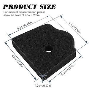 Lonsda 537143101 Air Filter for Husqvarna 322C 322LL 323L 326C 326CX 326HDA 326HD60X 326HD75X 326LX 326L 326LS 326LDX 326RX 327RDX 327RJX 327RX (2 Pack)