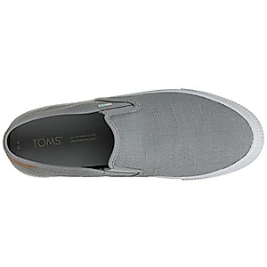 TOMS mens Baja Sneaker, Grey, Drizzle Grey Heritage, 10.5 US