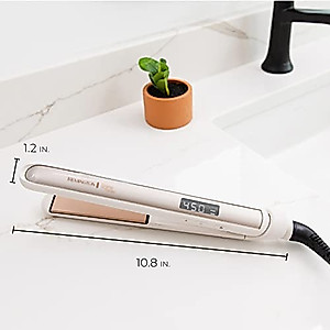 REMINGTON Shine Therapy Argan Oil & Keratin Infused 1 Inch Hair Straightener/Flat Iron