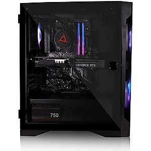 CLX Set Gaming Desktop - Liquid Cooled AMD Ryzen 9 5900X 3.7GHz 12-Core Processor, 16GB DDR4 Memory, GeForce RTX 3060 12GB GDDR6 Graphics, 500GB SSD, 3TB HDD, WiFi, Windows 11 Home 64-bit,Black