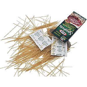 Complete Meal Kit - Kraft Foods Classics Tangy Italian Spaghetti, 8.0 Ounce & Hunts Tomato Paste 6 Ounce bundle (Pack of 2)