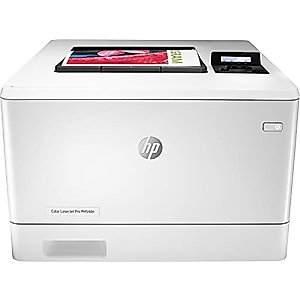 HP Color LaserJet Pro M454dn Printer, Double-Sided Printing & Built-in Ethernet (W1Y44A) White
