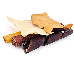 ValueBull USA Collagen Variety Mix, Beef Chews for Dogs, Smoked, Fun Shapes, 2 Pound - Natural & Safe, Single Ingredient, Rawhide-Free, Long Lasting, Healthy for HIPS, Joints, Skin & Coat