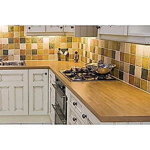 Wood Welded Maple Butcher Block Countertop (30" x 25" x 1-1/2")