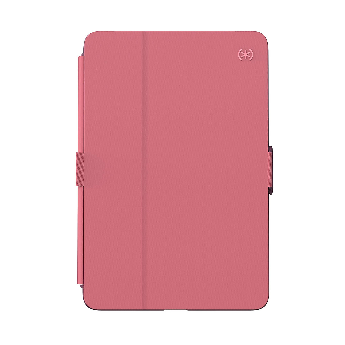 Speck Products Balance Folio iPad Mini 2021/iPad Mini 4/iPad Mini 5 Case and Stand, Royal Pink/Lush Burgundy