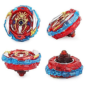 Hiash Burst Gyros Battling Top Battle Burst High Performance Set, Gaming Top Spinning Toy,Birthday Party School Gift Idea Toys for Boys Kids Children Age 6+, 4 Pieces Pack