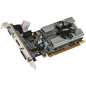 MSI Geforce 210 1024 MB DDR3 PCI-Express 2.0 Graphics Card MD1G/D3