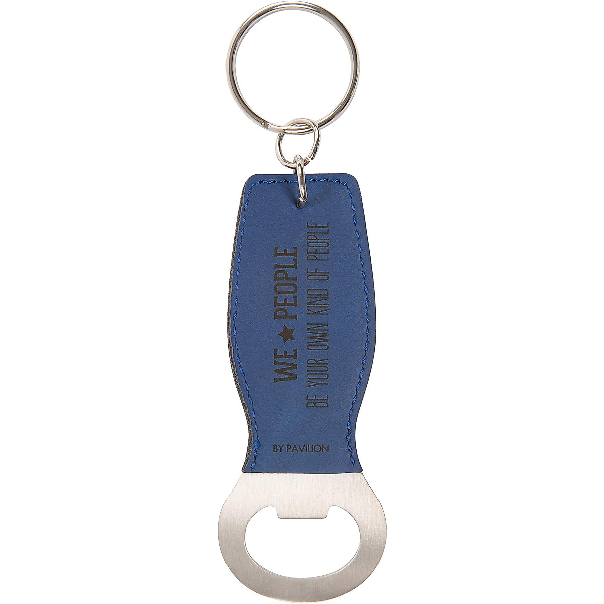 Pavilion - Lake People - Navy Blue Key Chain Bottle Opener