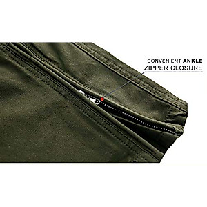 MAGCOMSEN Camping Pants Men Hiking Pants Lightweight Combat Pants Military Pants Men Summer Panst for Men Airsoft Pants BDU Pants Work Pants Grey