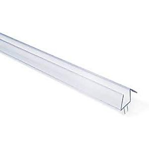 1/2" Frameless Glass Shower Door Sweep - Bottom Seal - Wipe - Drip Rail - 31"