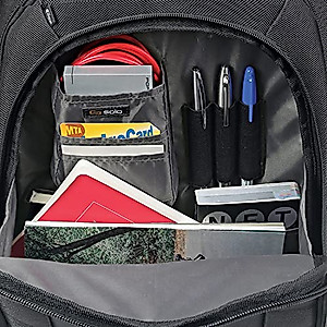 Solo Metropolitan 16 Inch Laptop Backpack with Removable Sleeve, Black/Grey