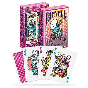 Bicycle Brosmind Four Gangs Playing Cards, Yellow