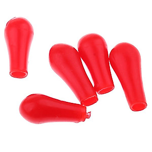 SDENSHI 5Pcs Glass Droppers Pipettes Dropping Pipettes Liquid Pipettors with Cap