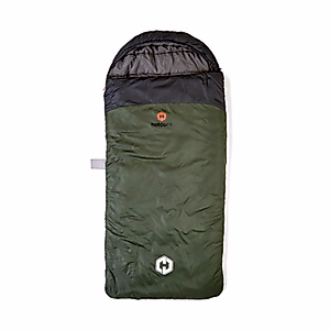 Hotcore Fatboy 400-3/4 Season Oversize Rectangular Sleeping Bag 93"x42" - Multi Season Lightweight Compact -7°F to-22°F (-22°C to -30°C)