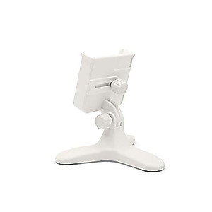WeatherTech DeskFone XL in White Universal Desktop Cell Phone Holder - White Plastic Knobs