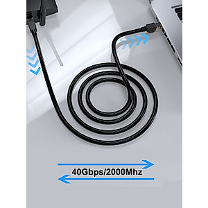 Dacrown Cat 8 Ethernet Cable 50 ft Shielded, Indoor&Outdoor, Heavy Duty High Speed Direct Burial 26AWG Network Wire, 40Gbps 2000Mhz SFTP Patch Cord, in Wall&Weatherproof RJ45 Cable for Router/Modem