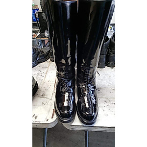 Leather Luster Hi Gloss Brilliant Patent Leather Finish 4 Ounce - Black