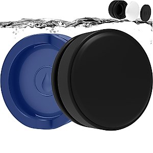 Airtag Dog Collar Holder，2 Pack Waterproof Air Tag Dog Collar Holder for Apple Airtag Suitable for Collar Size Within 1 inch, Airtag Holders for Airtag Dog Collar and Airtag Cat Collar