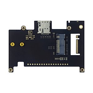 Khadas M2X WWAN Extension Board with M.2 Slot for Adding a 4G/5G LTE Module Support Nano-SIM Card Slot/18-Pin GPIO Header/4G/5G Active LED