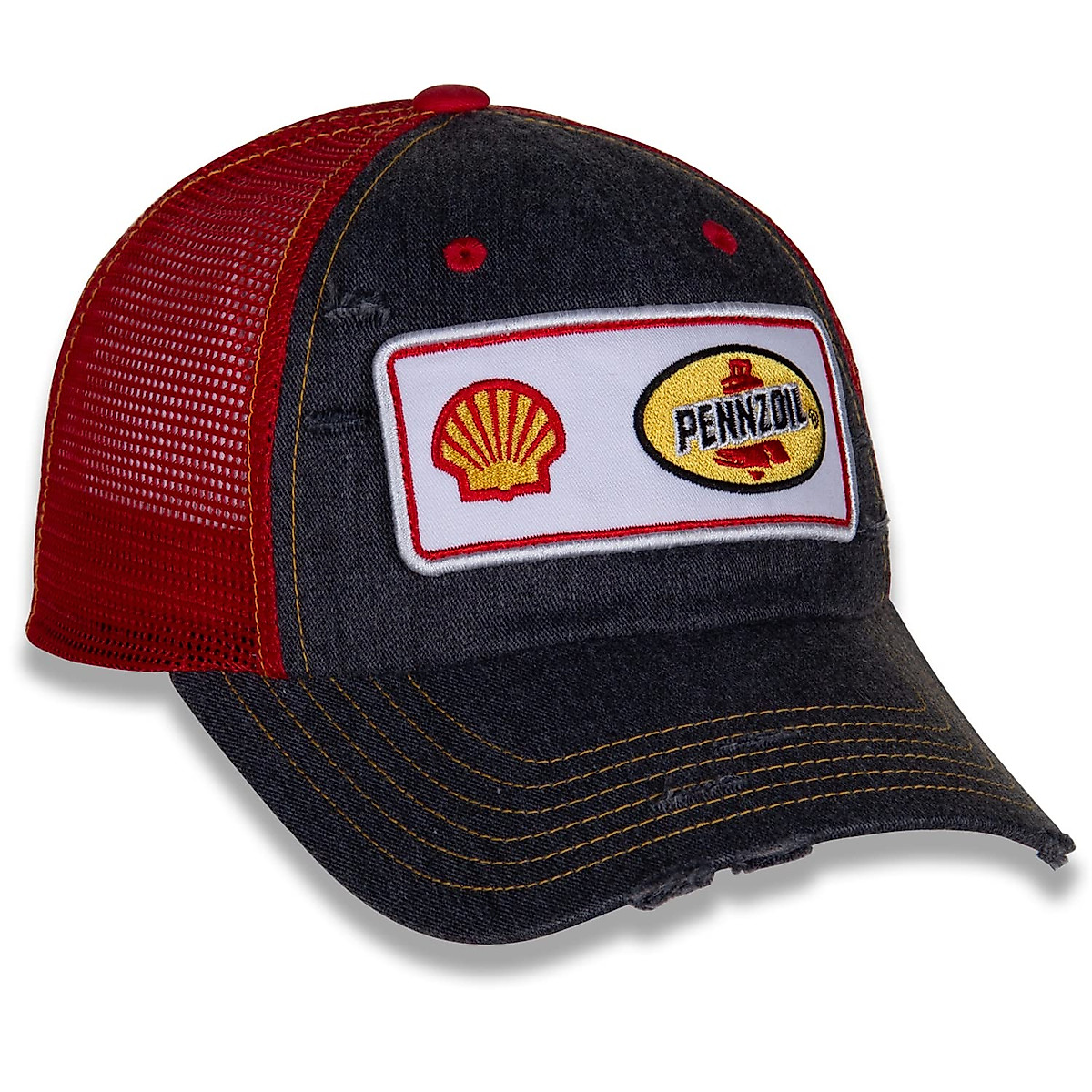 2023 Joey Logano Vintage Hat - NASCAR Adjustable Automotive Racing Mesh Baseball Cap