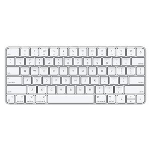 Apple Magic Keyboard: Wireless, Bluetooth, Rechargeable. Works with Mac, iPad, or iPhone; US English - White