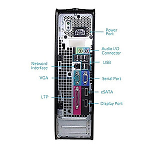 Dell Optiplex Desktop 2.93 GHz Intel Core 2 Duo Processor, New 8GB RAM DDR2, 250GB , Windows 10 Professional x64, 19in LCD Monitor (brands vary) - (Renewed)