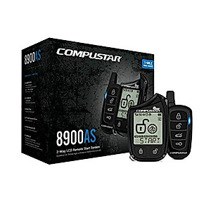 Compustar CS8900-AS 1 Mile Range All-in-One 2-Way Remote Start+Alarm