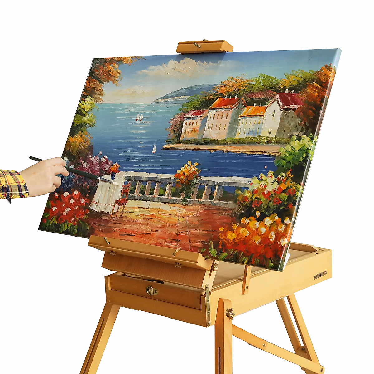 Zingarts Black Canvas 5x7 Inch 12-Pack,100% Cotton Primed Painting Canvas Panels. Black Canvas for Painting is for Professionals,Students & Kids, for Acrylic Paint, Oil Paint, Watercolor, Gouache