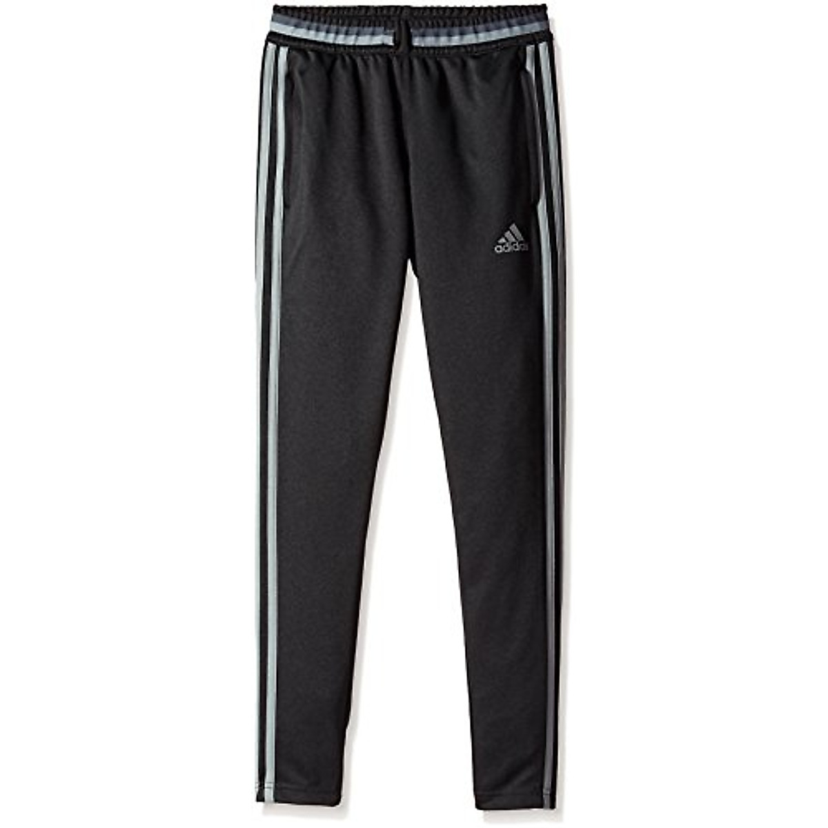 adidas Youth Soccer Condivo 16 Pants, Black/Vista Grey, X-Large