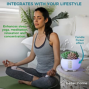 【3 in 1】White Noise Sound Machine for Sleep Adults Kids Baby – White Noise Machine for office privacy & noise canceling - Pink and Brown Noise, Lullaby’s and Nature Sleep Sounds for Deep Restful Sleep