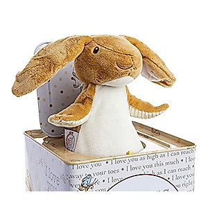 KIDS PREFERRED Guess How Much I Love You - Nutbrown Hare Jack-in-The-Box - Musical Toy for Babies