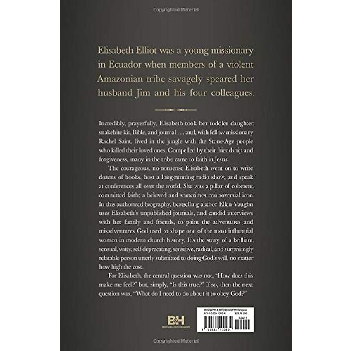 Becoming Elisabeth Elliot