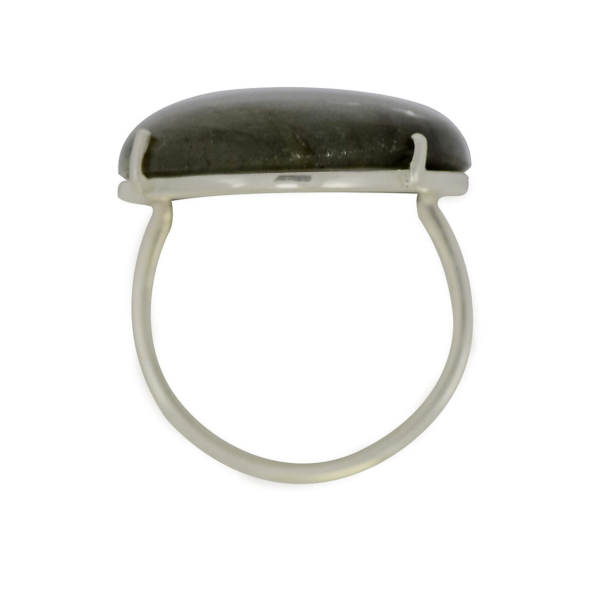 Shine Jewel 925 Sterling Silver Labradorite Single Stone Prong Set Cabochon Ring (12)