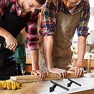 Chrome Vanadium Steel Drill Chuck Wrench 4 Pieces Drill Press Replacement Drill Chuck Keys Kit