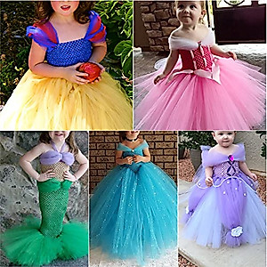 Royal Blue Tulle Fabric, 6" x 100 Yards Tulle Roll for Tutu Wedding Decoration DIY Crafts Gift Wrapping Party Backdrop Baby Shower Table Skirt