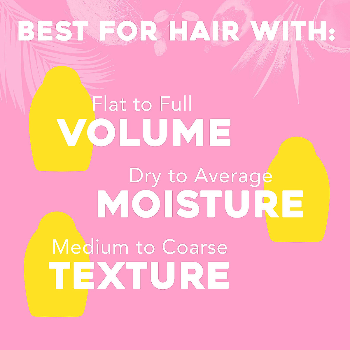 OGX Strength Length + Golden Turmeric Conditioner with Milk to Soothe Scalp Nourish Hair, Ayurveda SulfateFree Surfactants for Stronger Longer Hair, Coconut, 13 Fl Oz