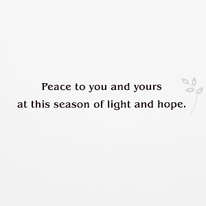 Hallmark Tree of Life Hanukkah Boxed Cards (40 Cards and Envelopes) Blue and Silver Dove