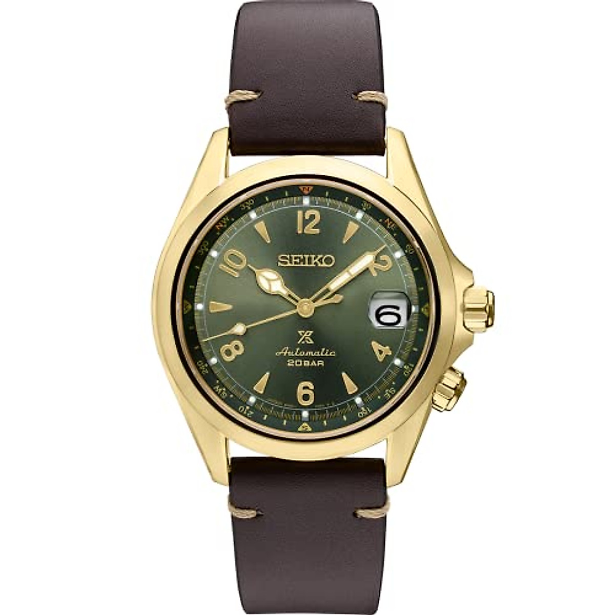 SEIKO SPB210 Prospex Men's Watch Brown 39.5mm Stainless Steel