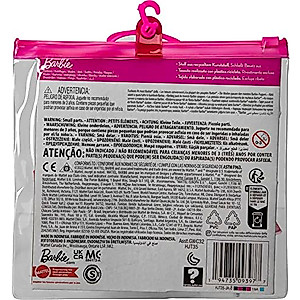 Barbie Clothes, Fashion and Accessory 2-Pack Dolls, 2 Dressy Floral-Themed Outfits with Styling Pieces for Complete Looks