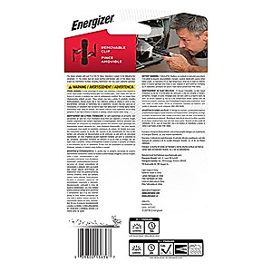 Energizer LED Tactical Flashlight, Bright Heavy Duty Flashlight for Emergencies and Camping Gear, Water Resistant EDC Flashlight, Pack of 1, Black