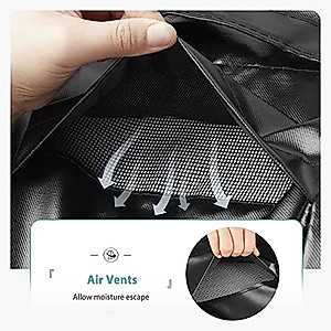 SHINESTAR Grill Cover for Oklahoma Joe Longhorn Combo Smoker, Heavy Duty Waterproof BBQ Cover, Fade Resistant & Rip Resistant, All-Weather Protection