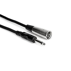 Hosa Pxm-102 Technology Mono 1/4" Male to 3-pin XLR Male Audio Cable - 2'