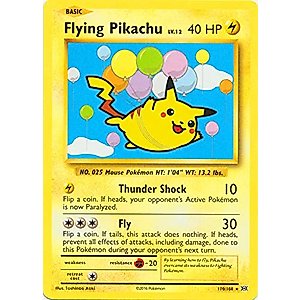 Pokemon - Flying Pikachu (110/108) - XY Evolutions