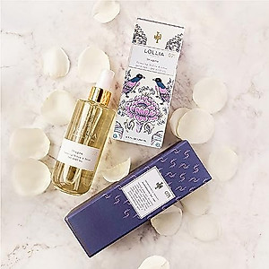 LOLLIA Imagine Dry Body Oil, 6.8 Fl. Oz. – Flowering Willow & Lotus – Women’s Body Oil, Scented Body Oil, Moisturizing Body Oil, Dry Body Oil for Women, For All Skin Types