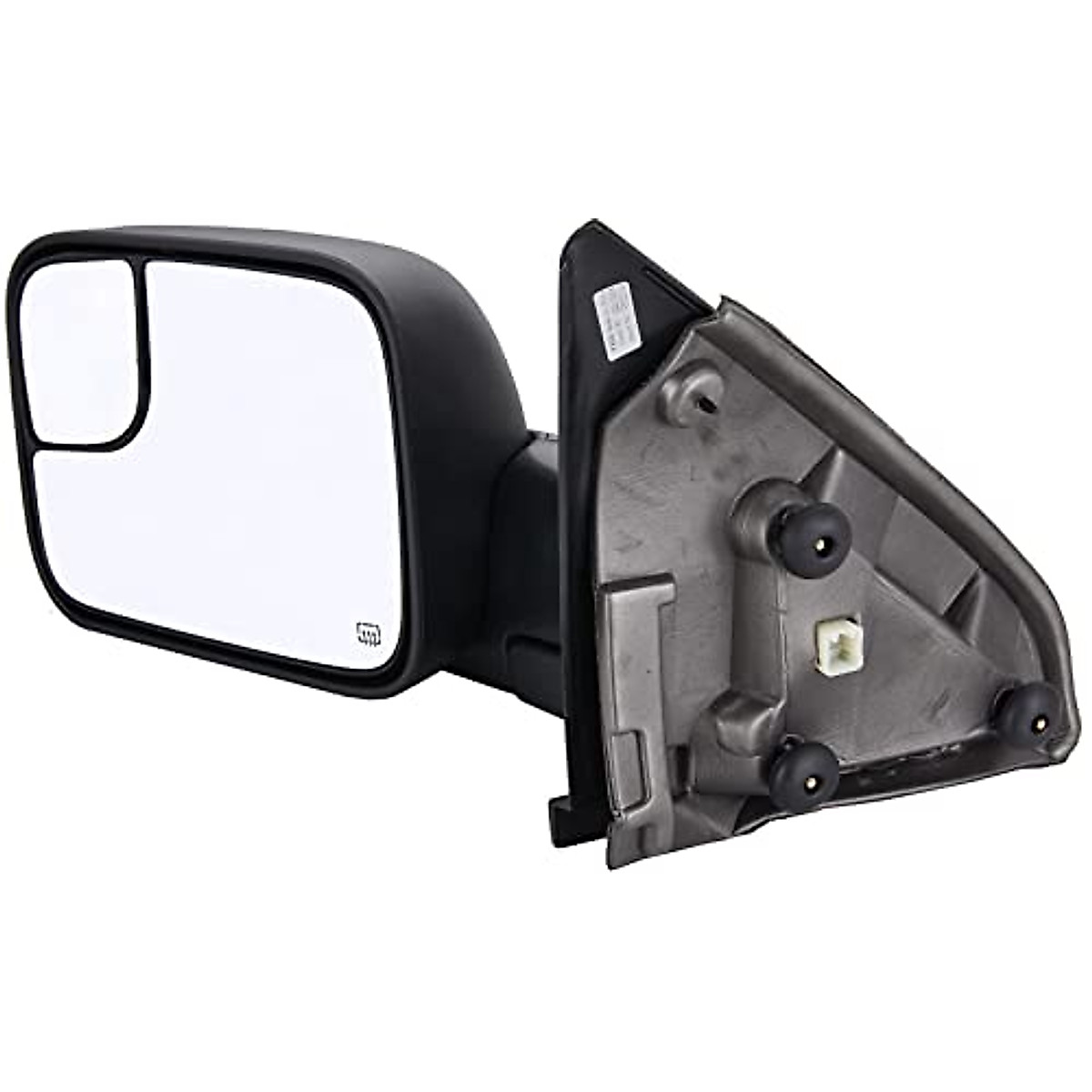 ZAPOSTS Towing Mirrors Replacement Fit for 02-08 DodgeRam 1500 for 03-09 Dodge Ram 2500 3500 Pickup Truck Power Heated Tow Folding Side View Mirror Driver Side