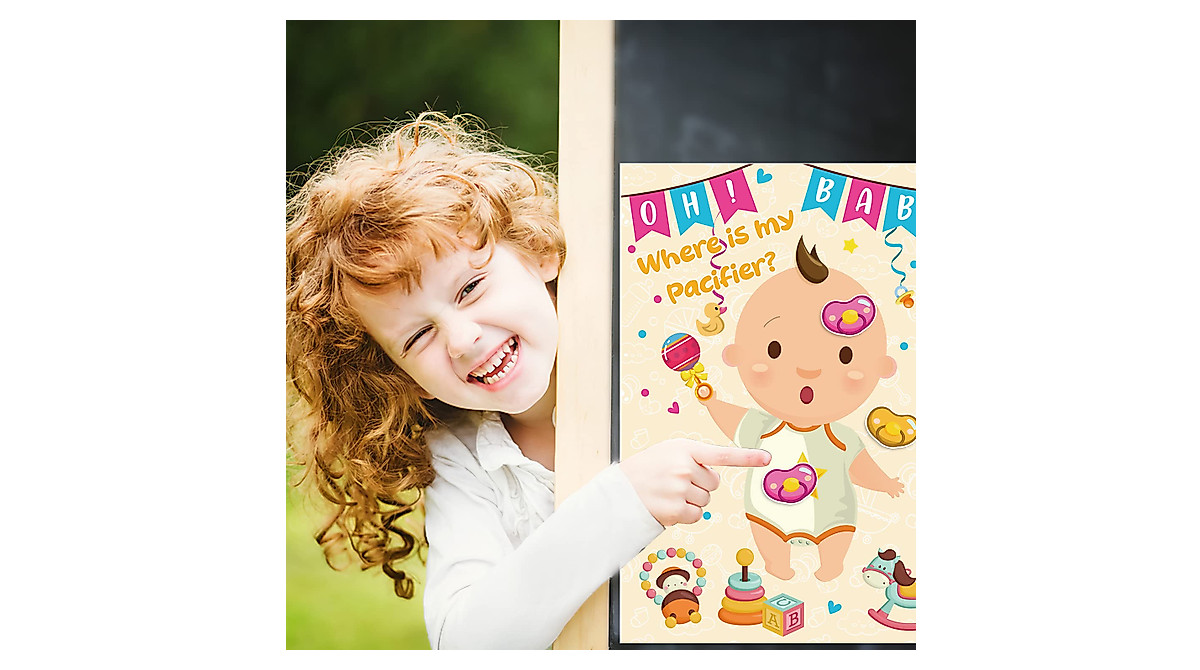 Exciting Pin the Pacifier Game for Baby Showers