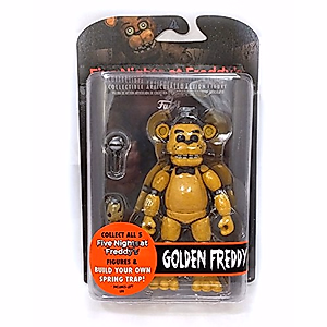 Funko POP Five Nights at Freddy's Articulated Golden Freddy Action Figure, Multicolor, 5.5 inches